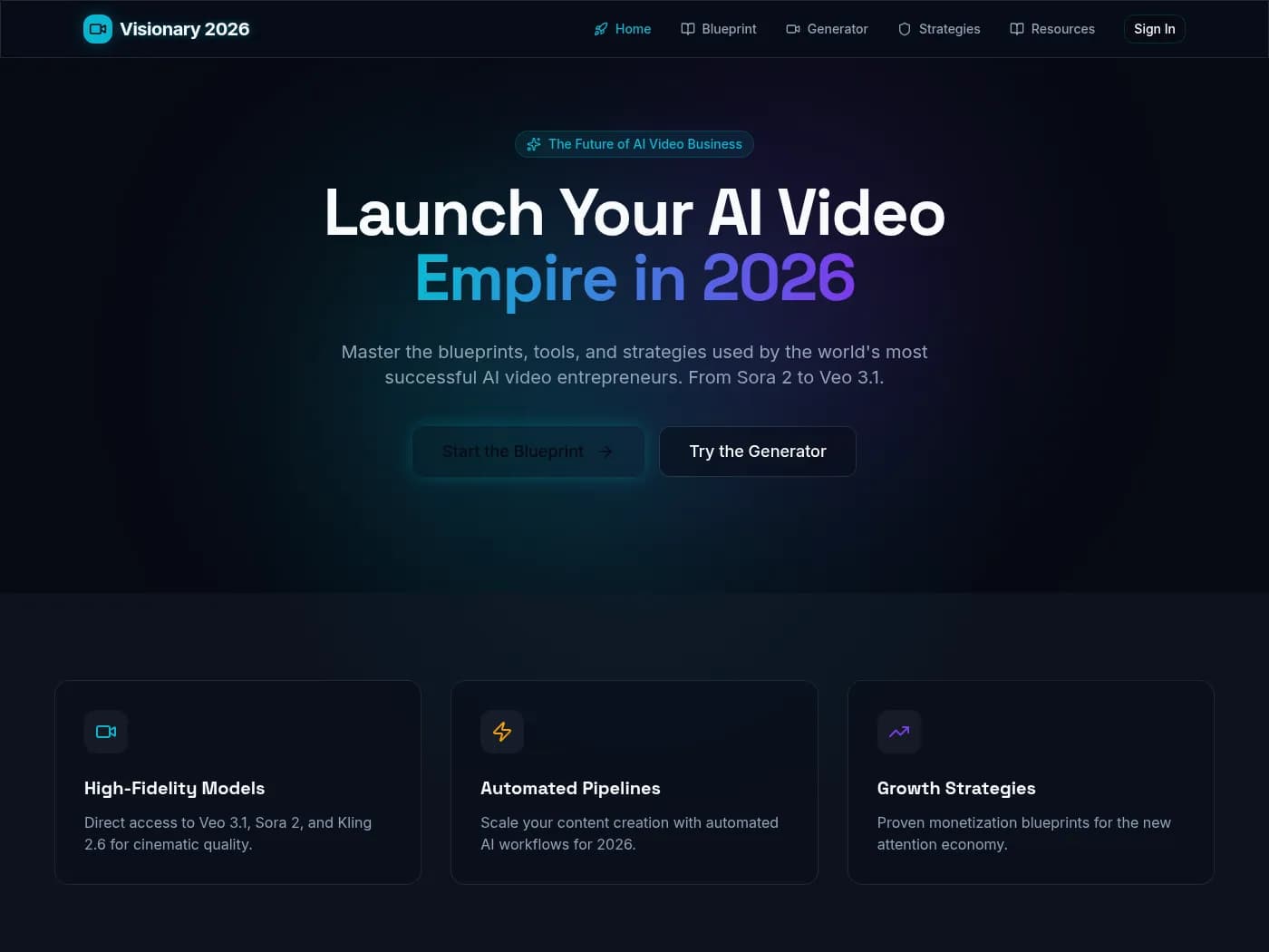 AI Business Blueprint 2026
