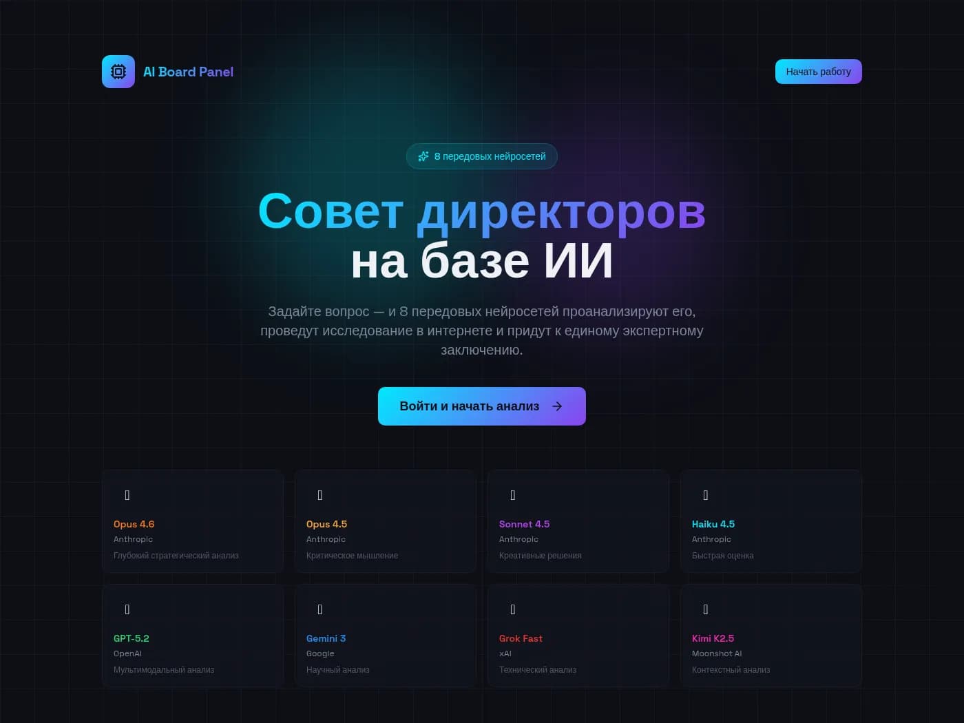 AI Board Admin Panel