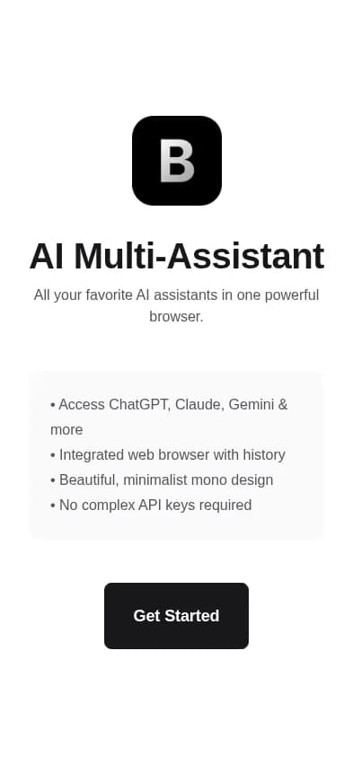 AI Multi-Assistant Browser