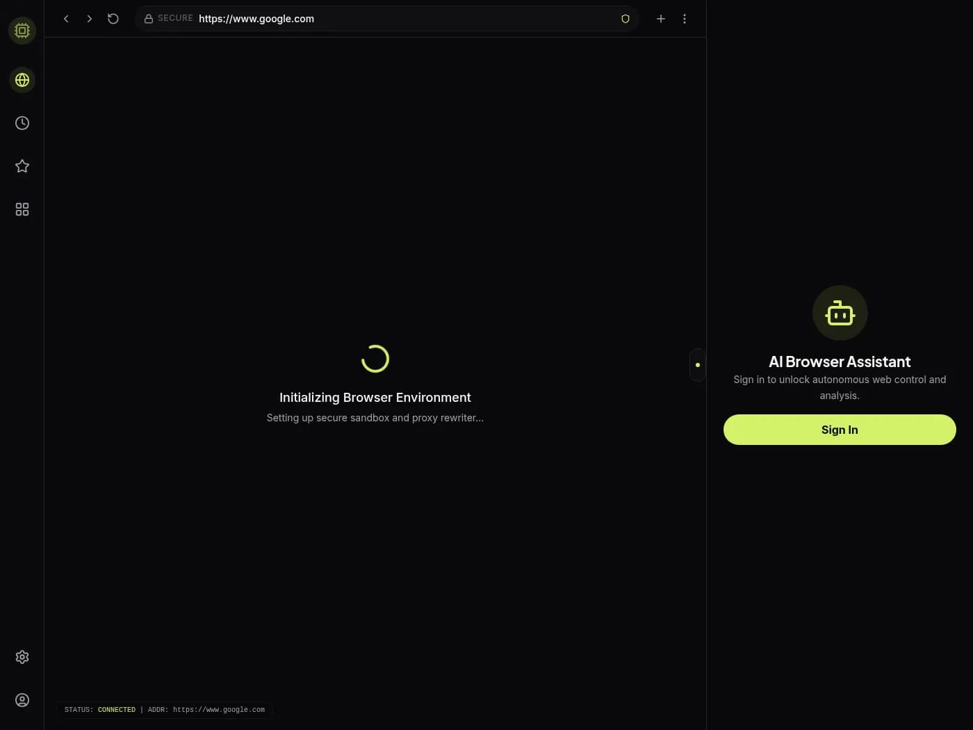 AI-Powered Fullstack Browser