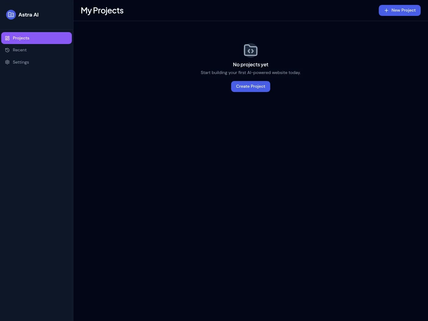 AI Website Builder Agent