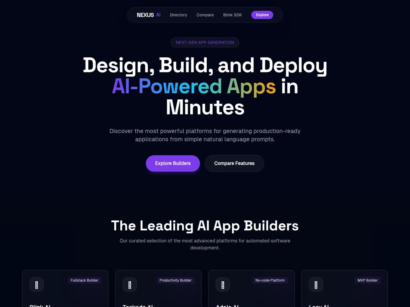 AI App Builder Showcase