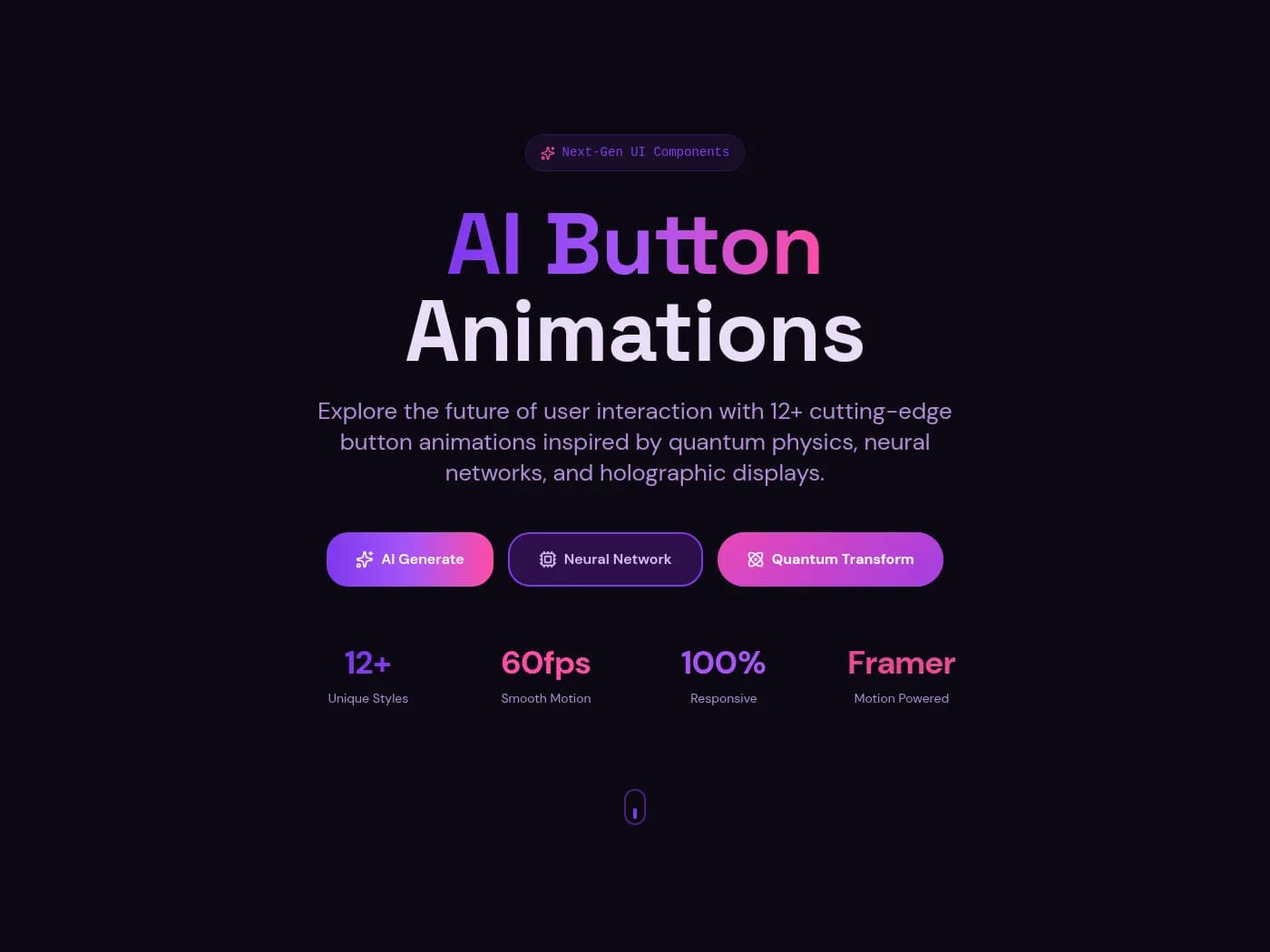 AI Button Animations