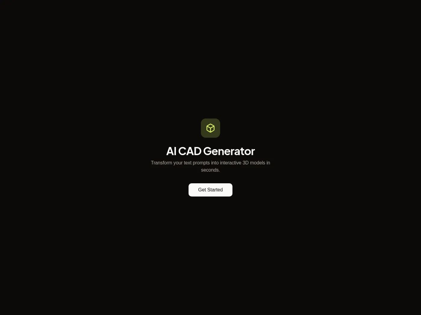 AI CAD Generator