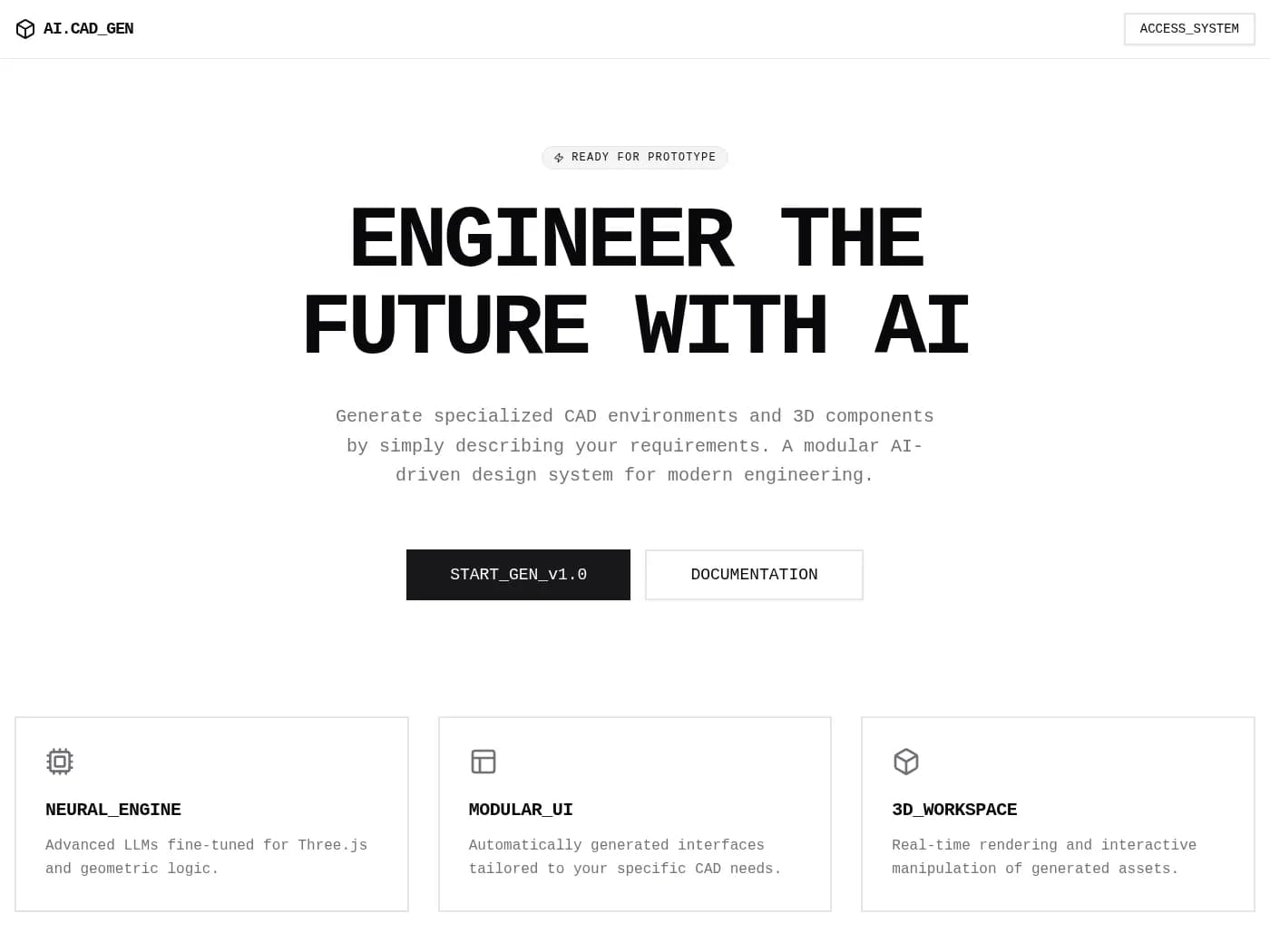 AI CAD Generator
