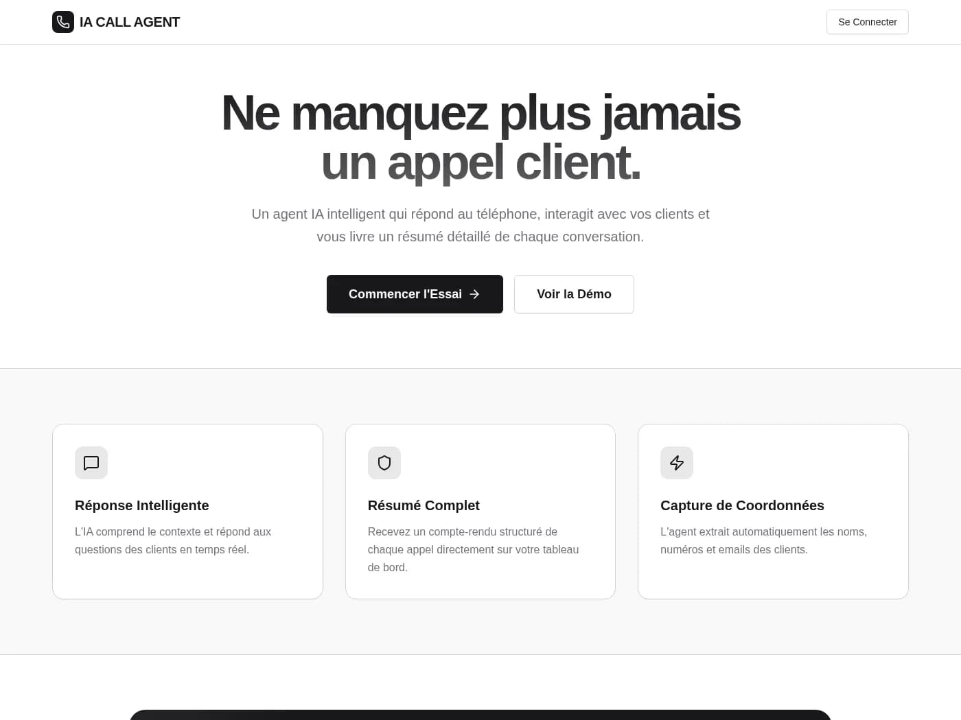 IA Phone Answer Agent