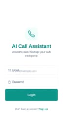 AI Call Assistant