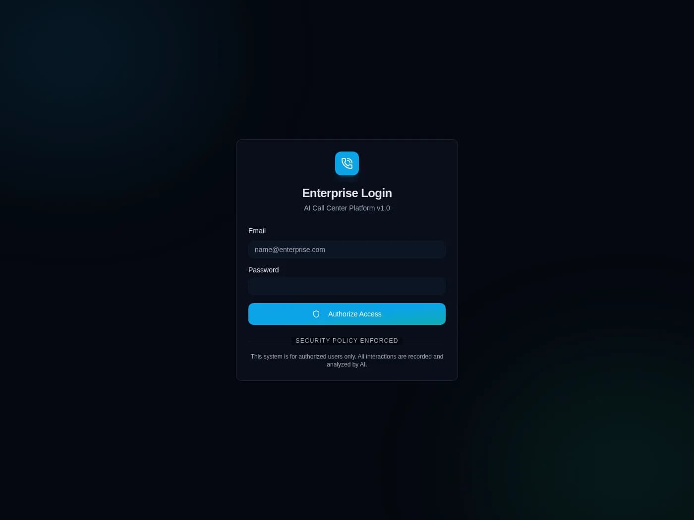 AI Call Center Platform