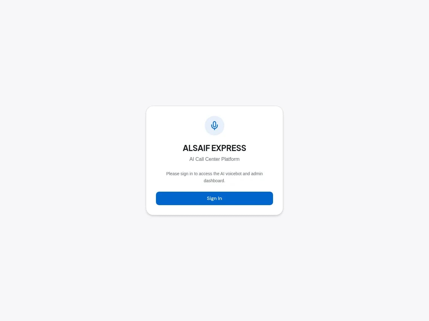 AI Call Center Platform