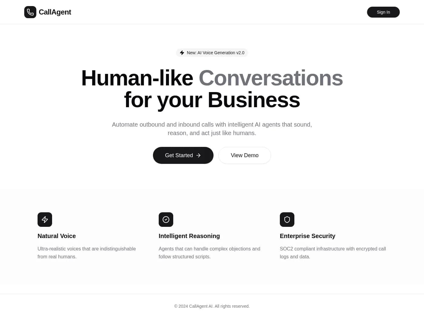 AI Calling Agent