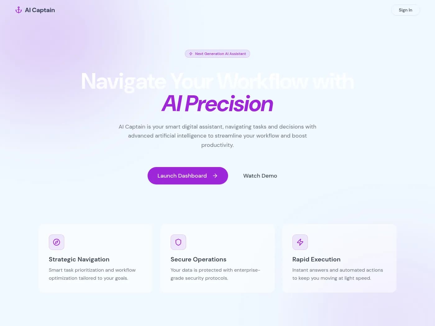 AI Captain