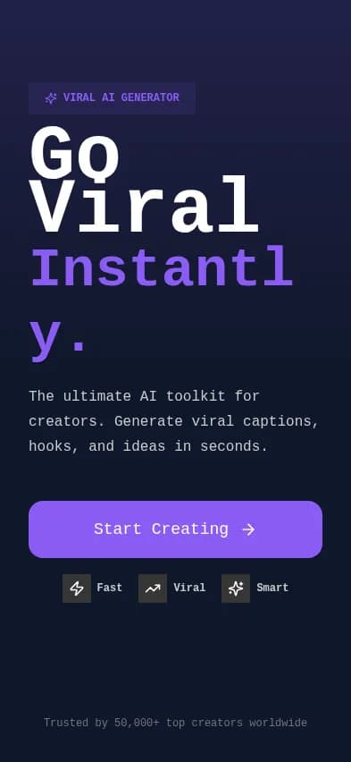 AI Caption Generator