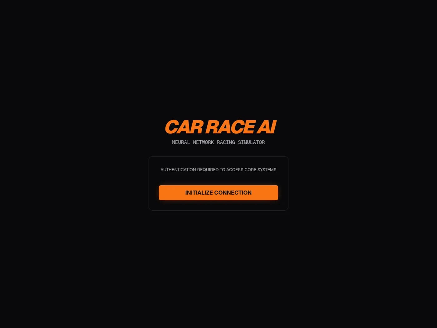 AI Car Race Builder
