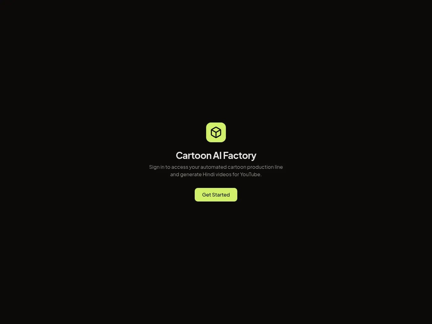 CartoonVideo AI Factory