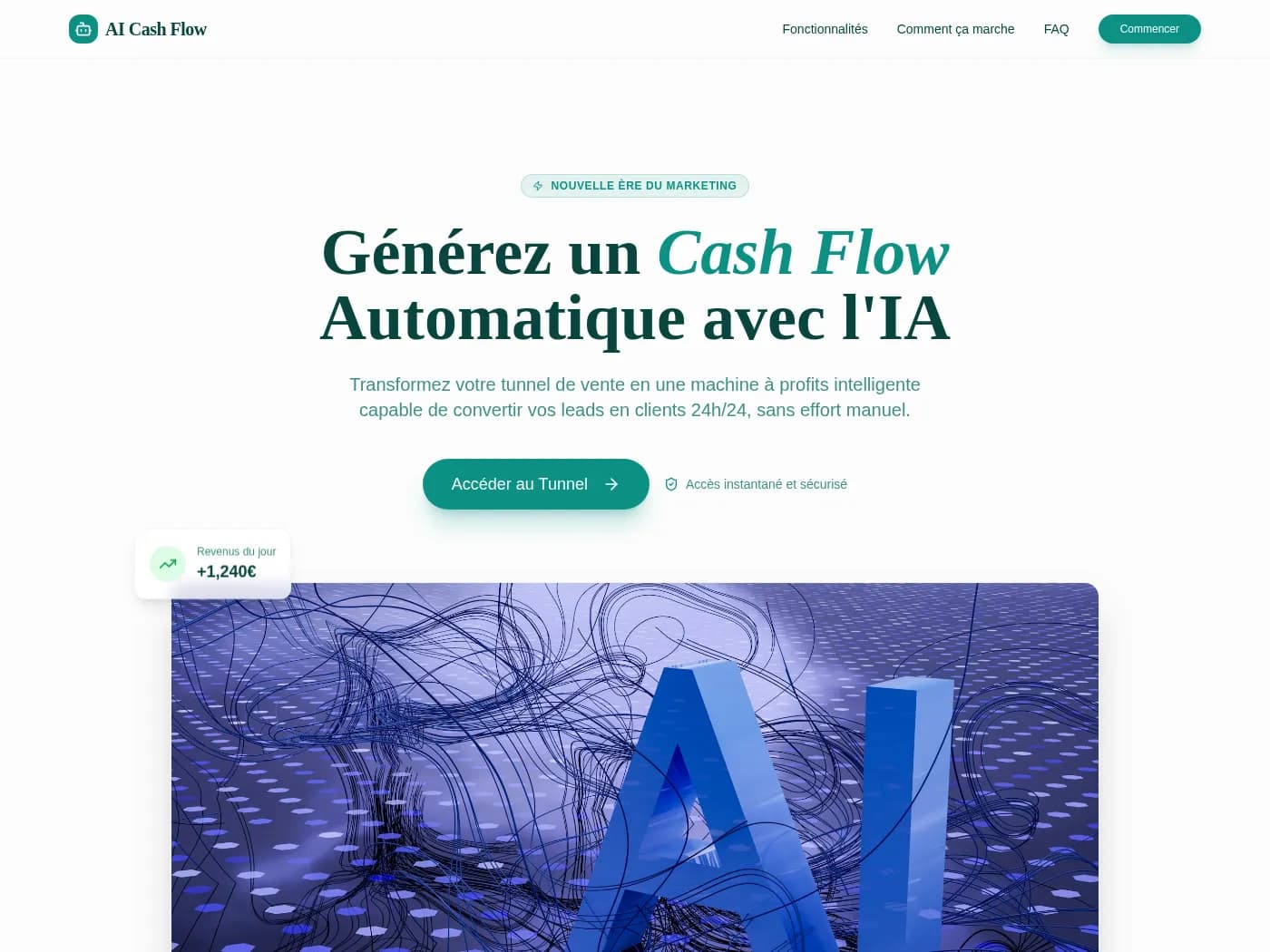 AI Cash Flow Funnel