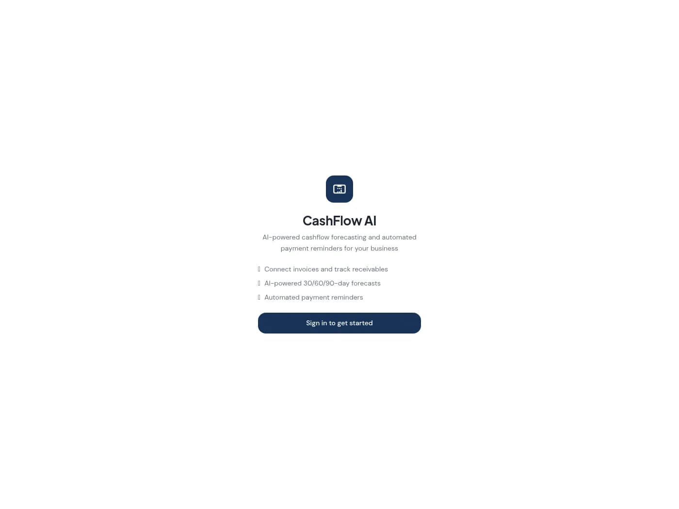 AI Cashflow Forecaster