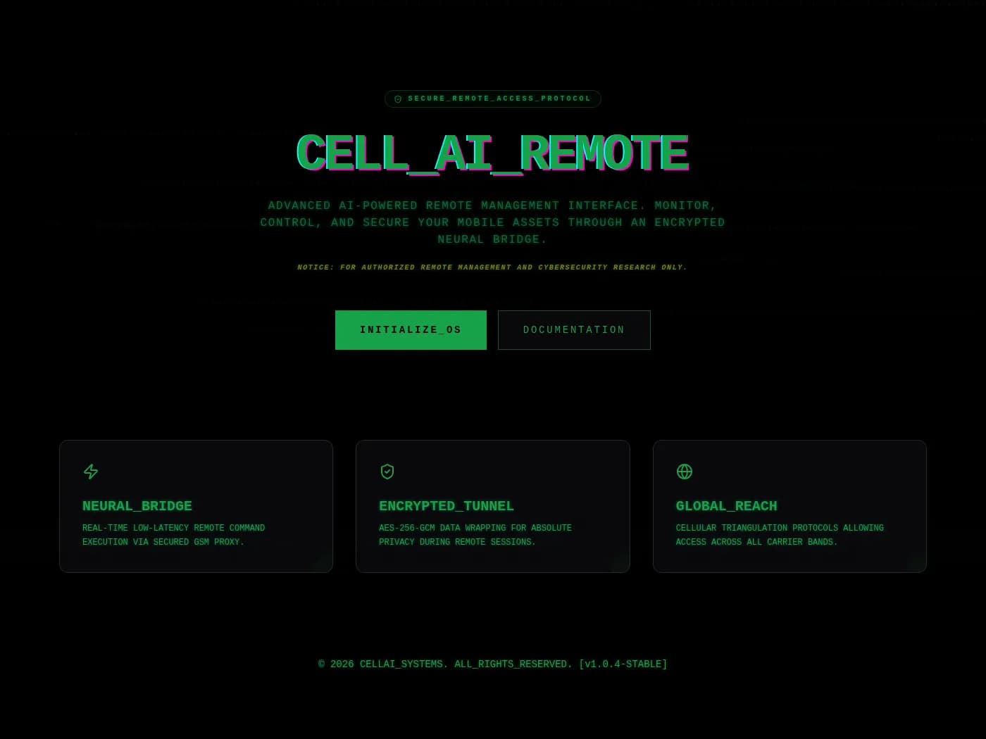 CellAI Remote Hacker