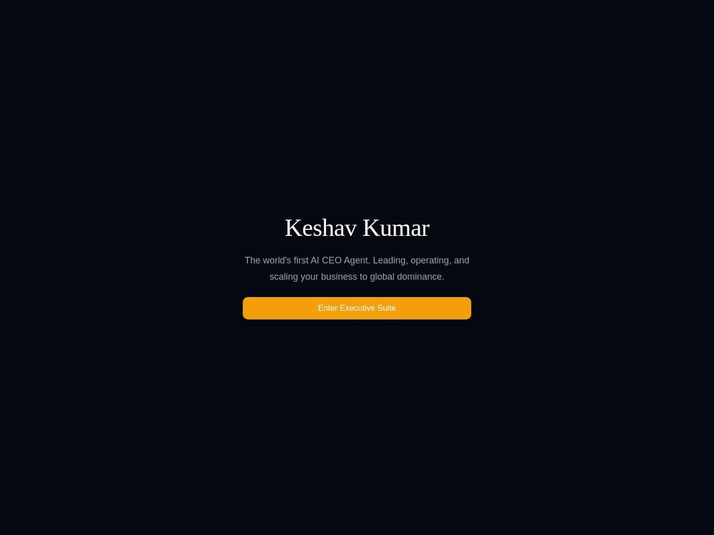 AI CEO Agent