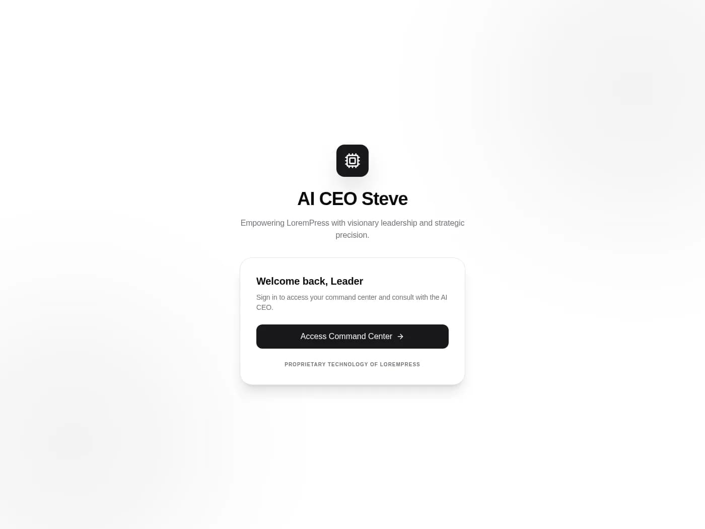 AI CEO Steve Jobs