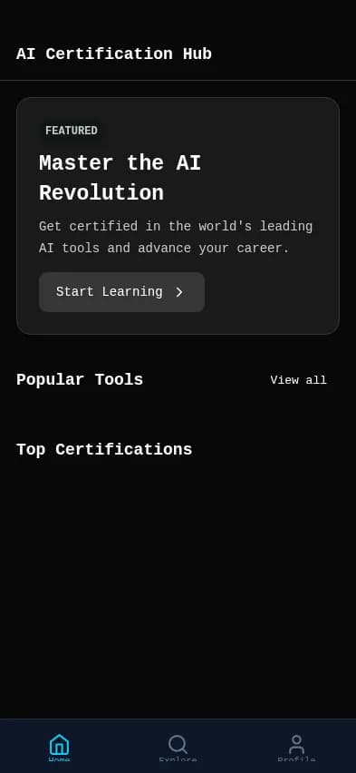 AI Tool Certification Hub