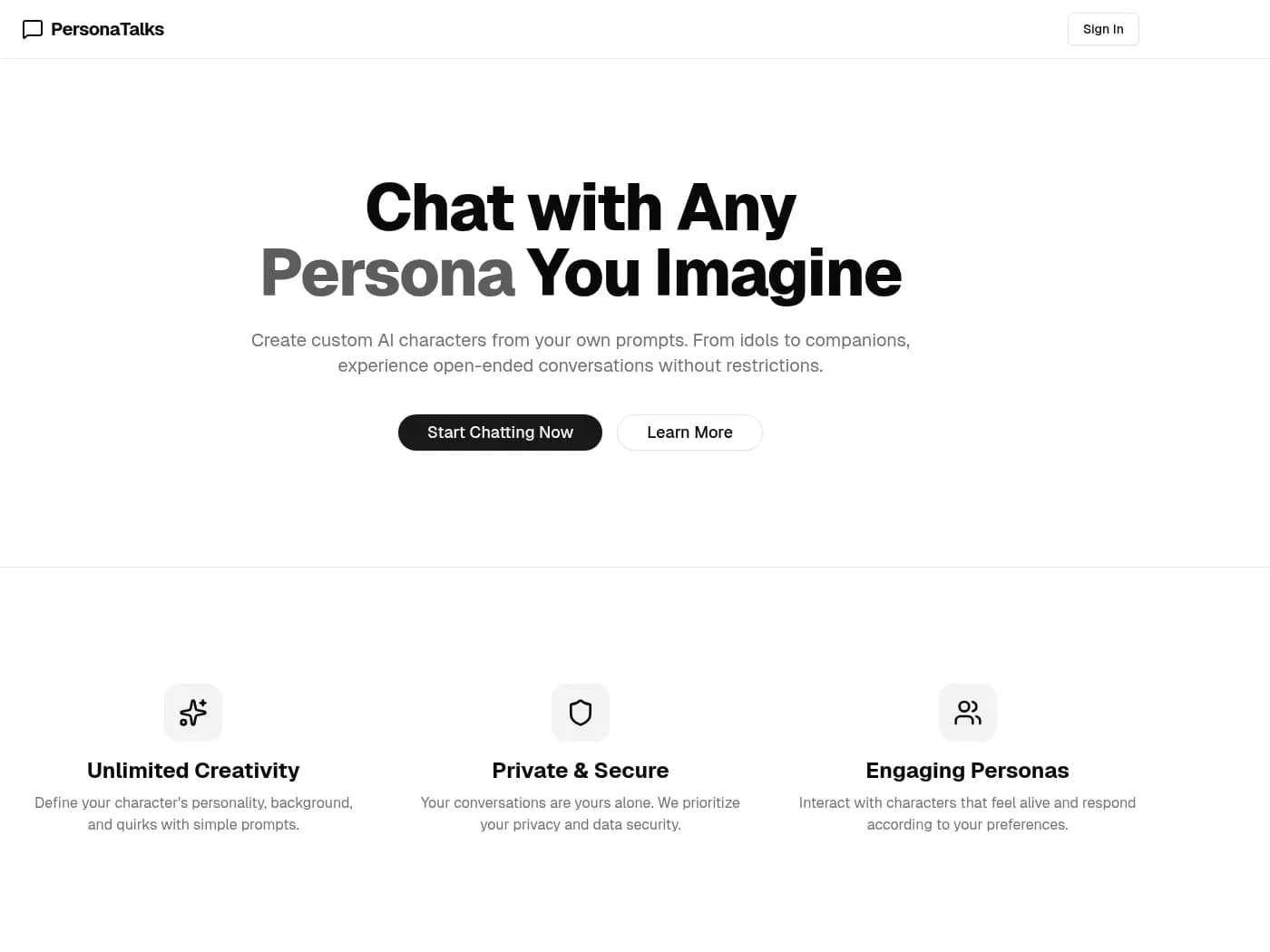 PersonaTalks