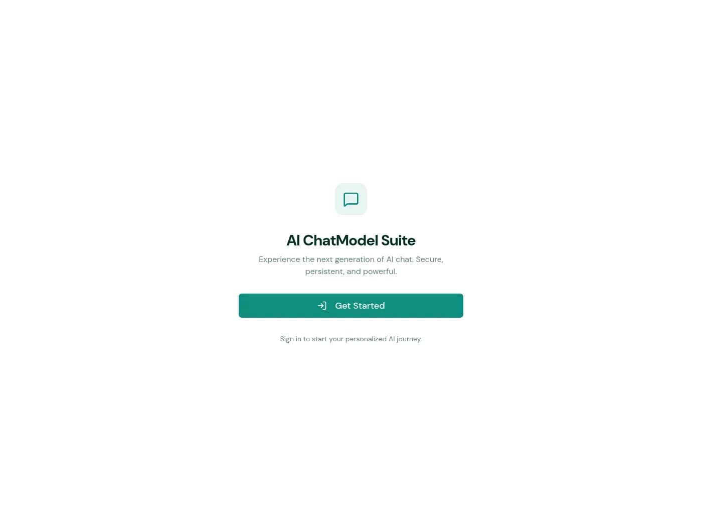 AI ChatModel Suite