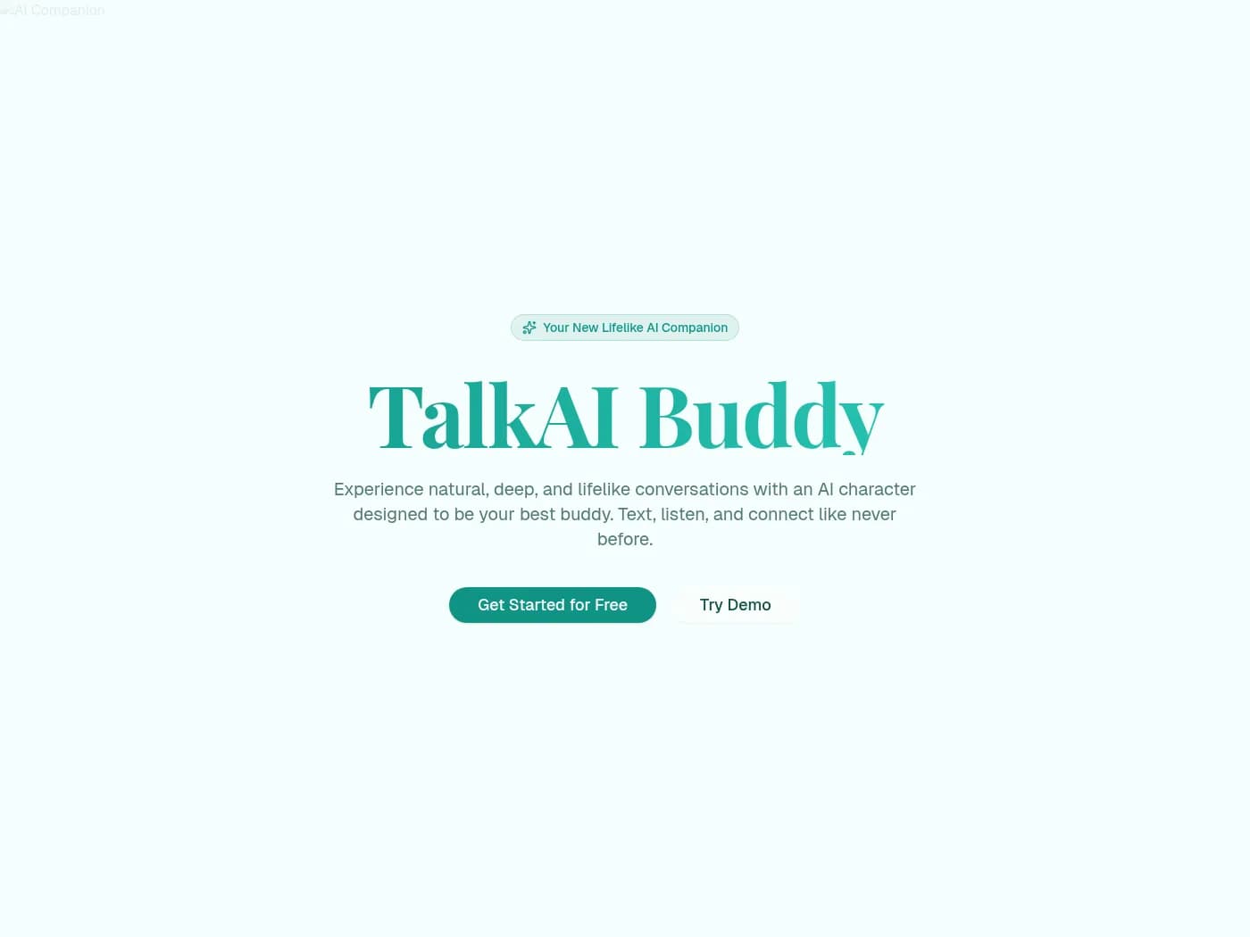 TalkAI Buddy