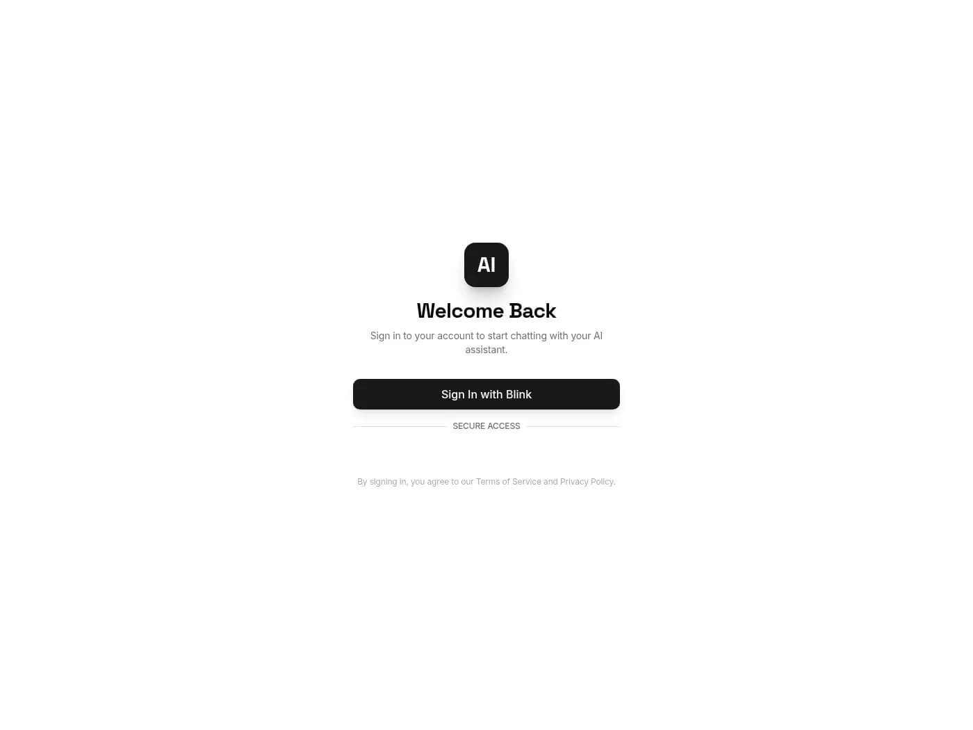 AI Chat Clone