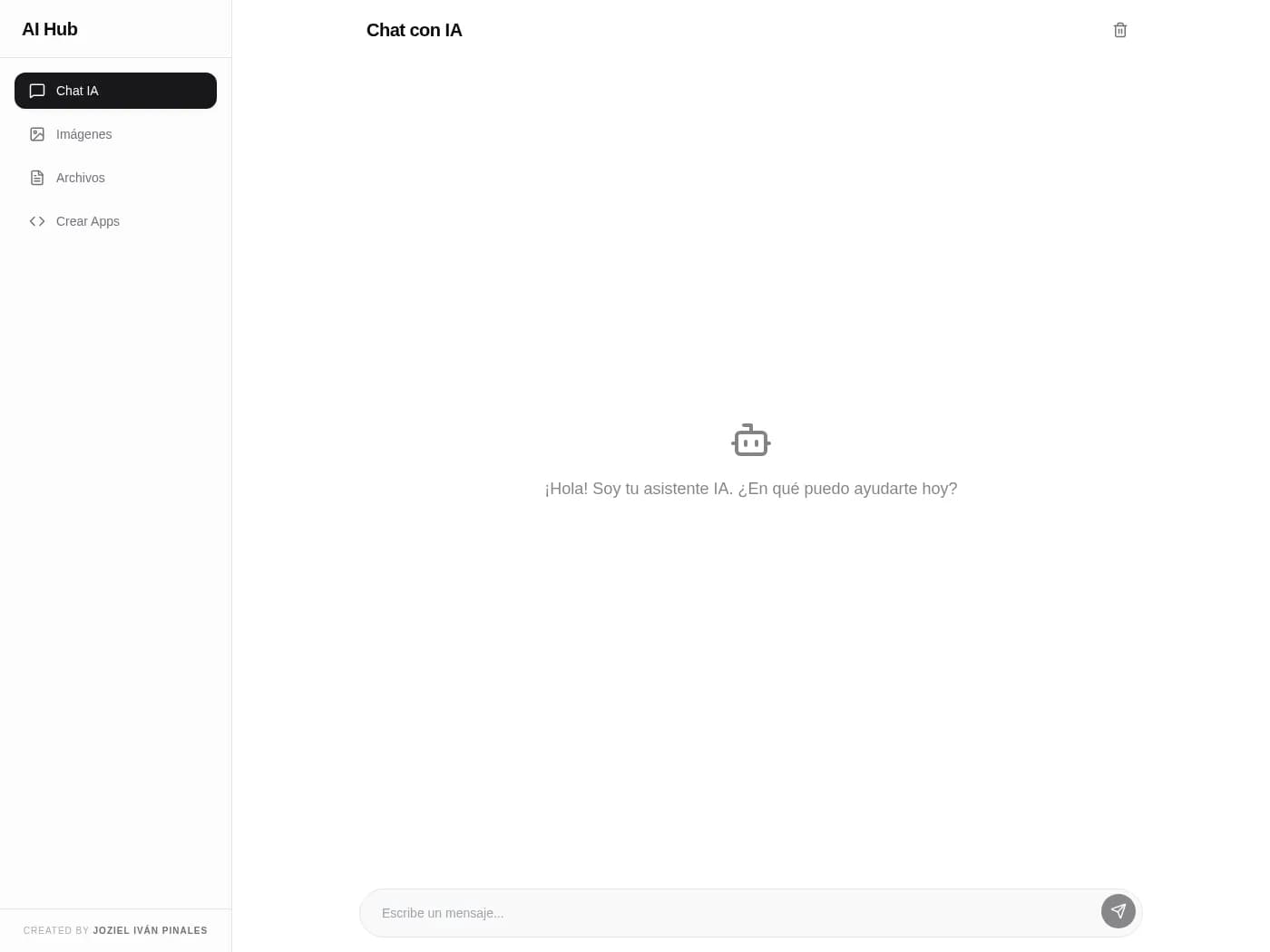 AI Chat & Code Hub