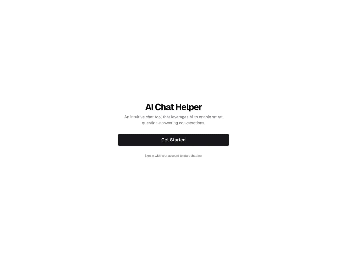 AI Chat Helper