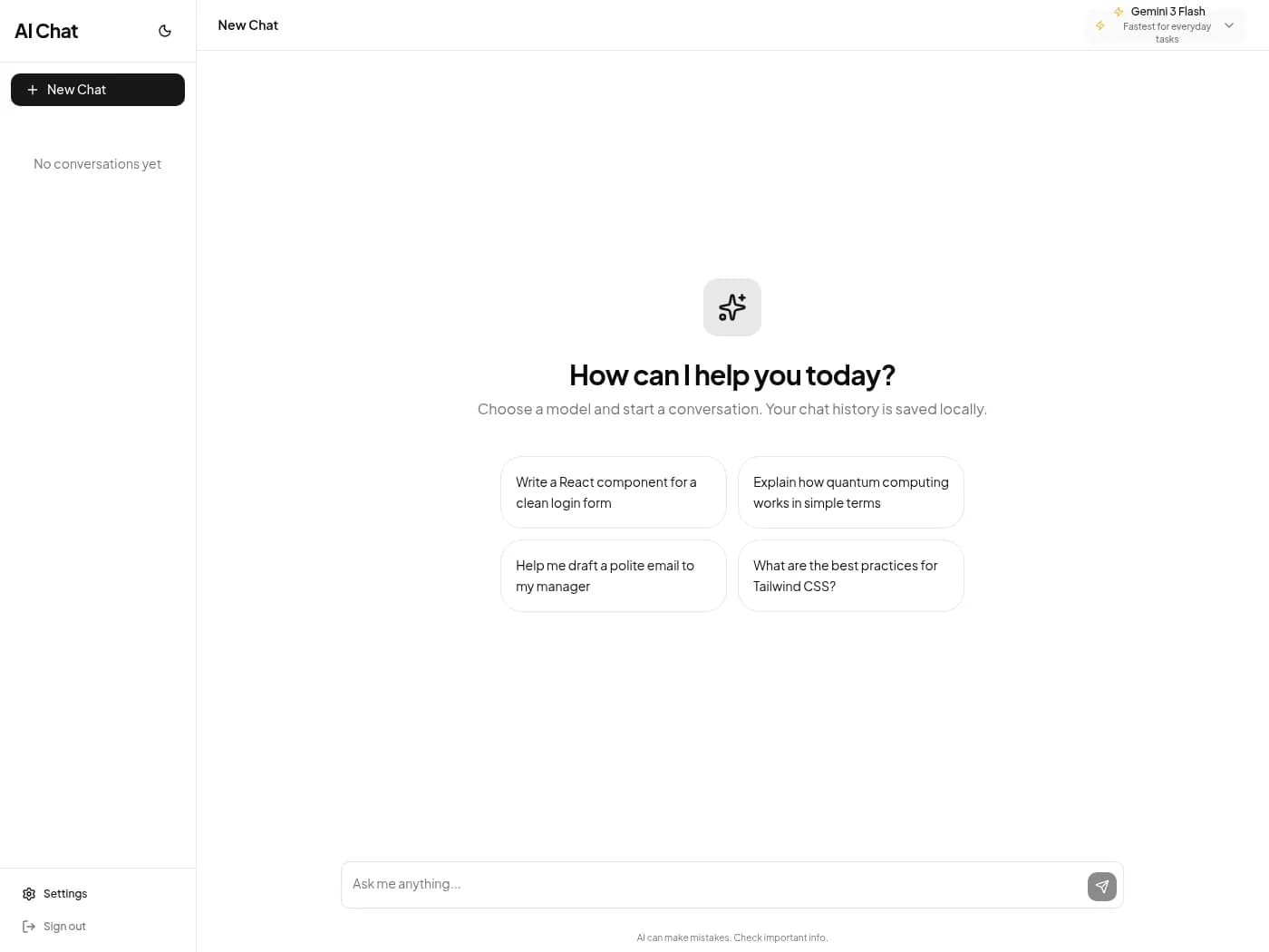 AI Chatboard