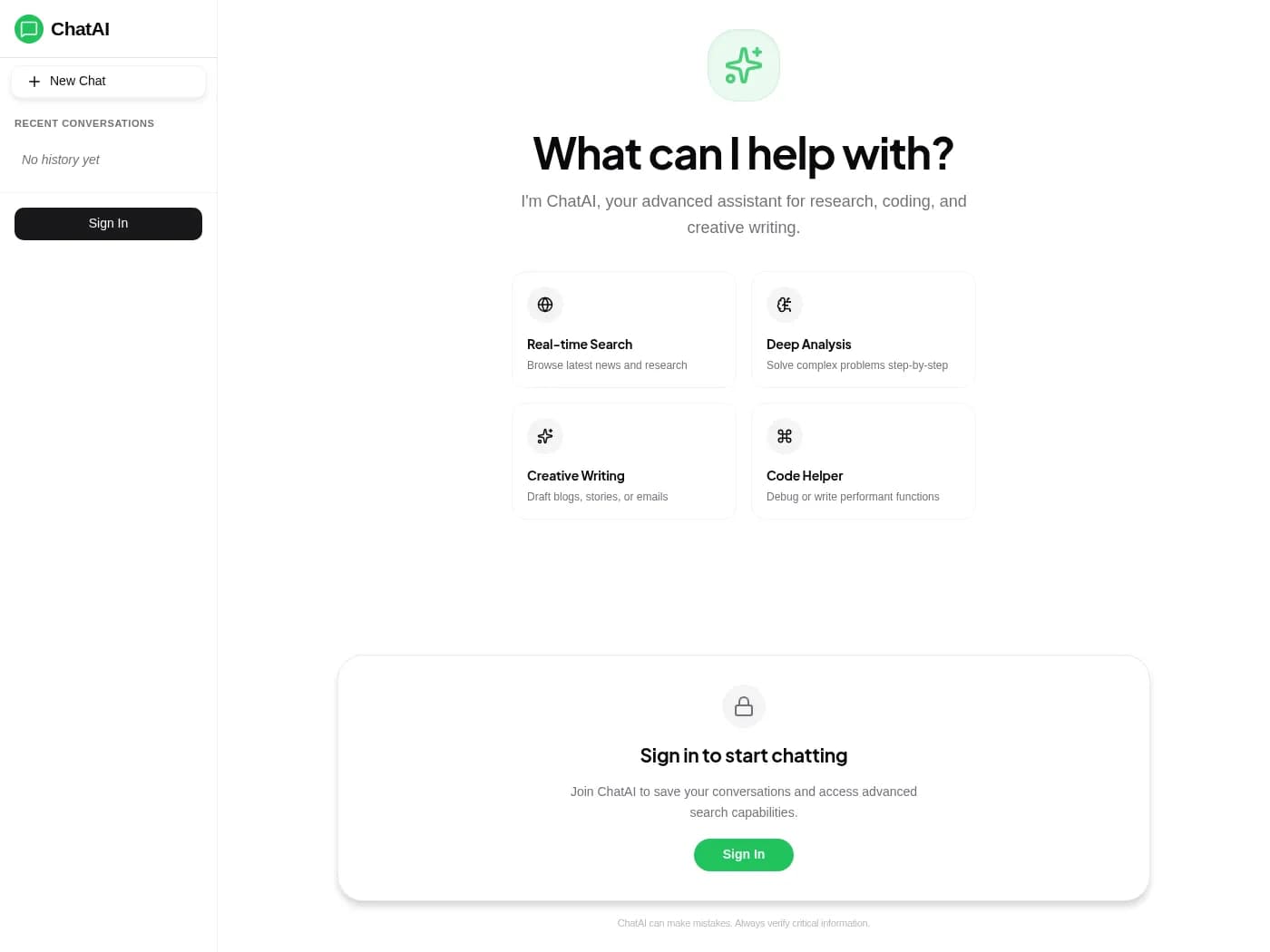 ChatGPT Style Chatbot