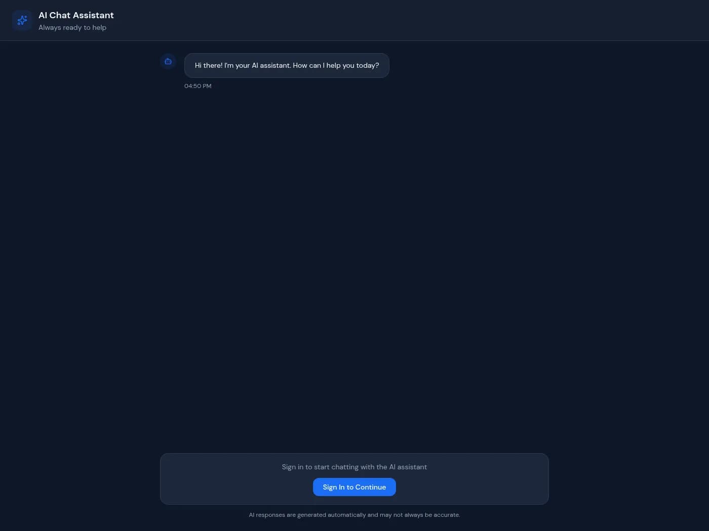 AI Chatbot Hub