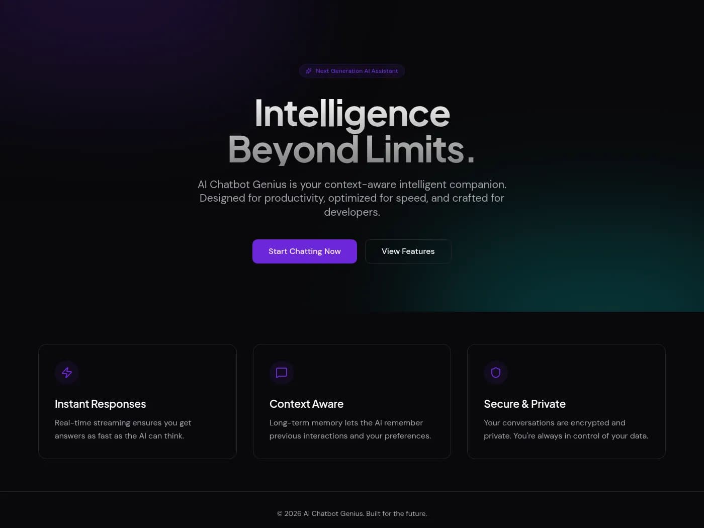 AI Chatbot Genius