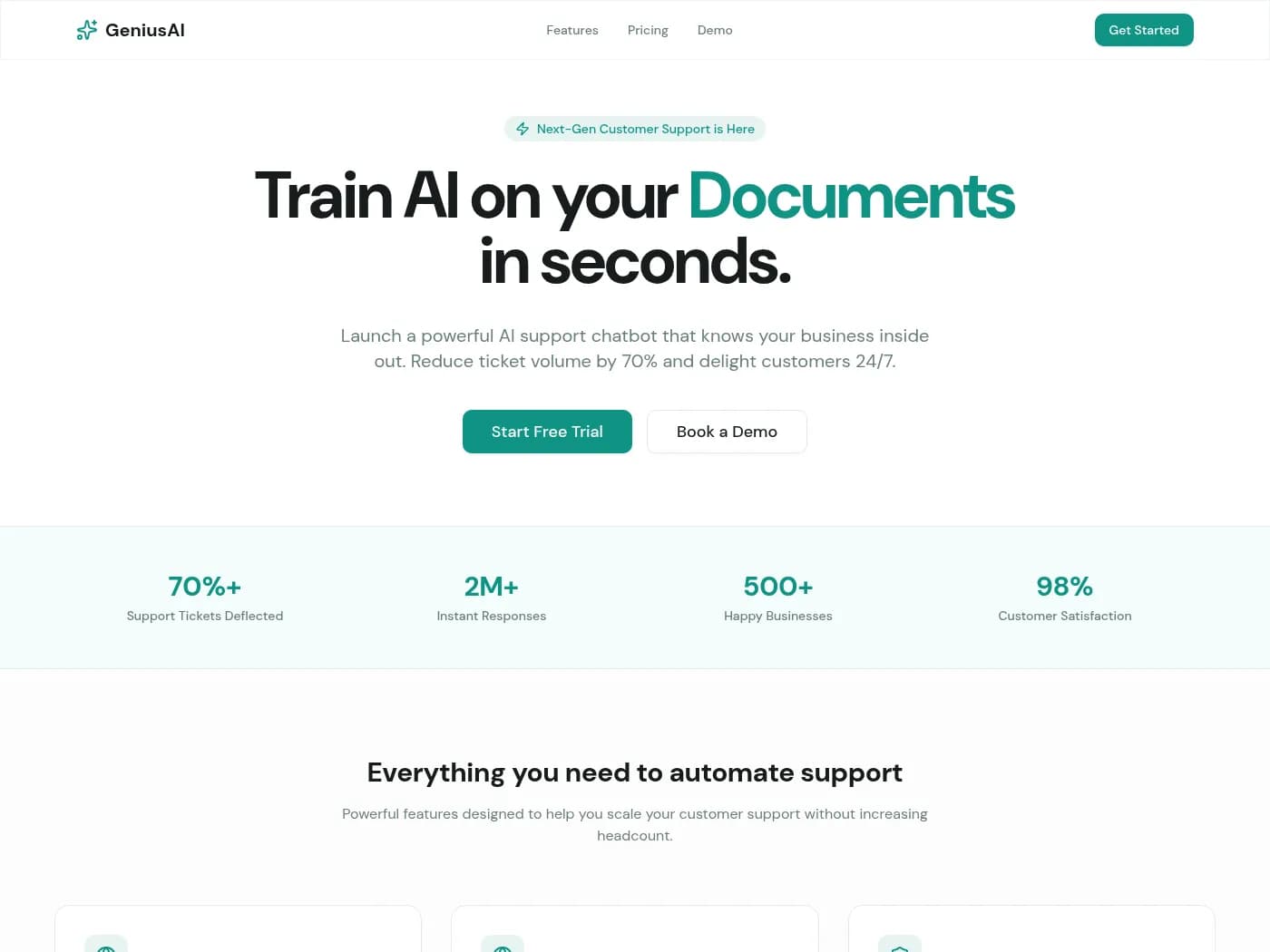 Chatbot Genius Platform