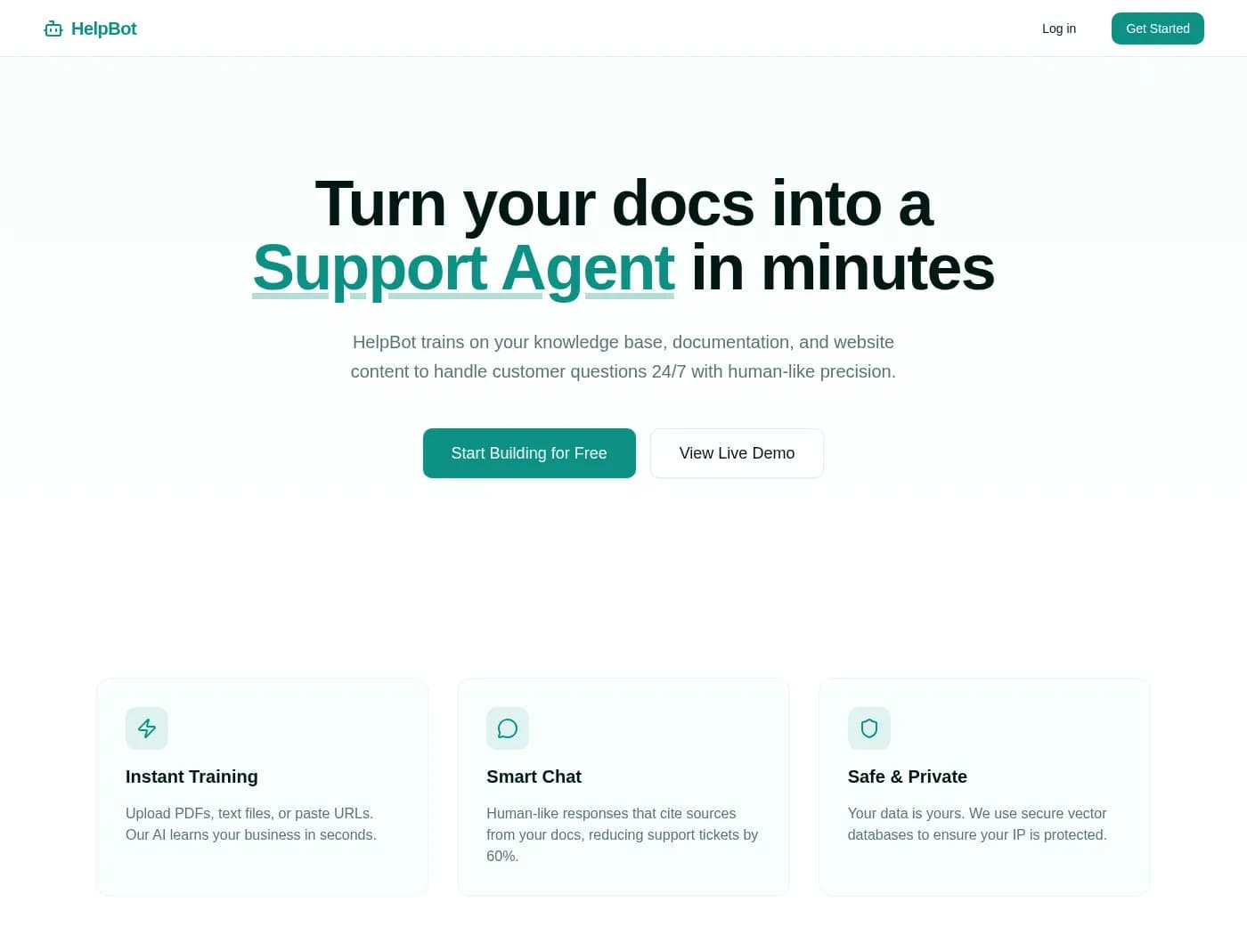 HelpBot Platform