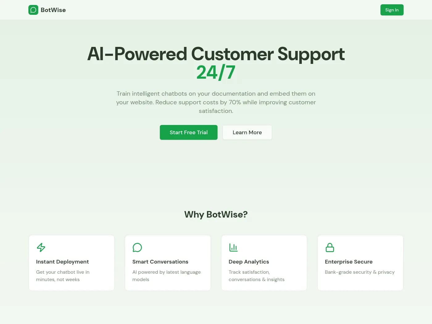 BotWise Chat Platform