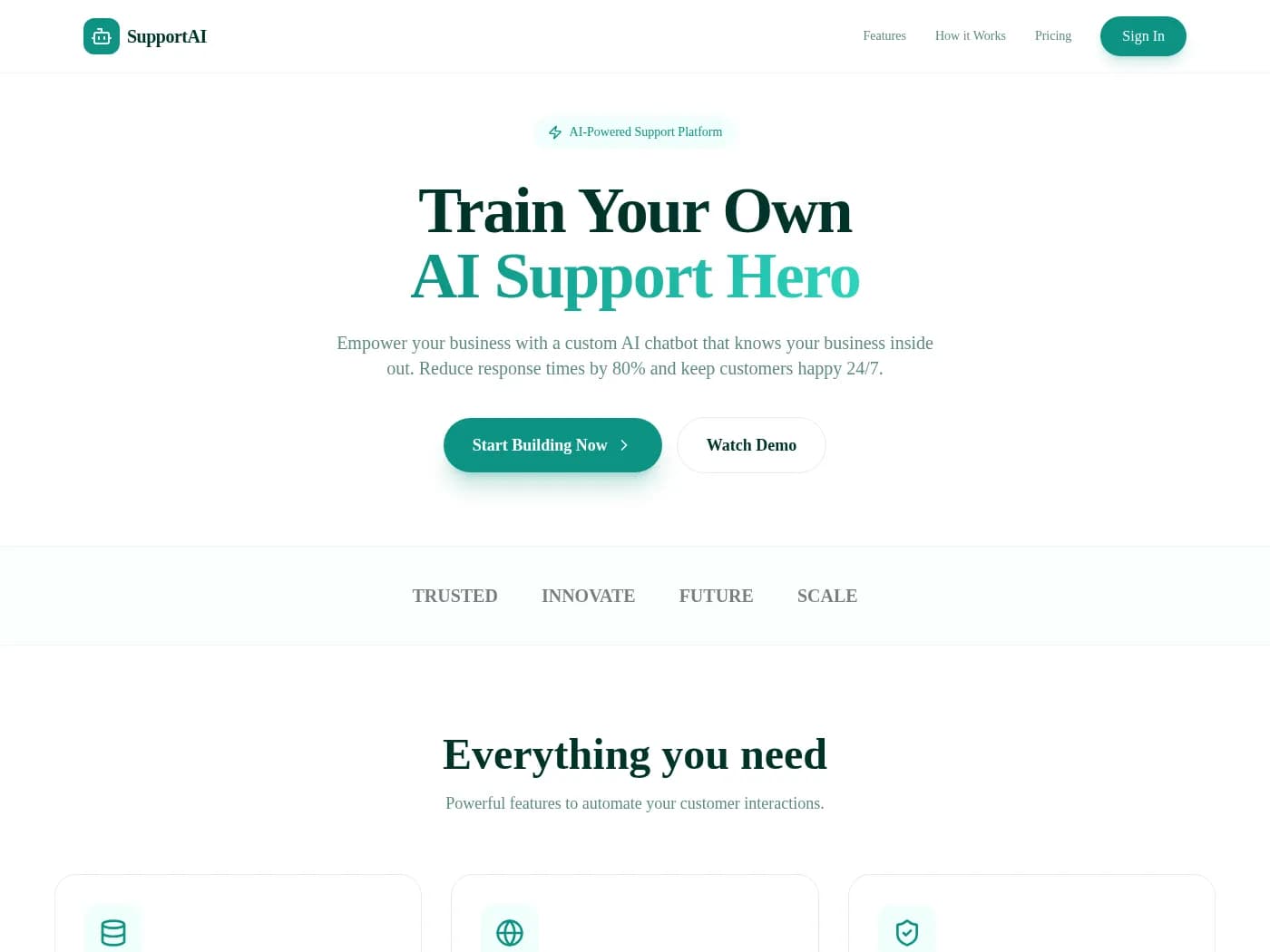 SupportAI Platform