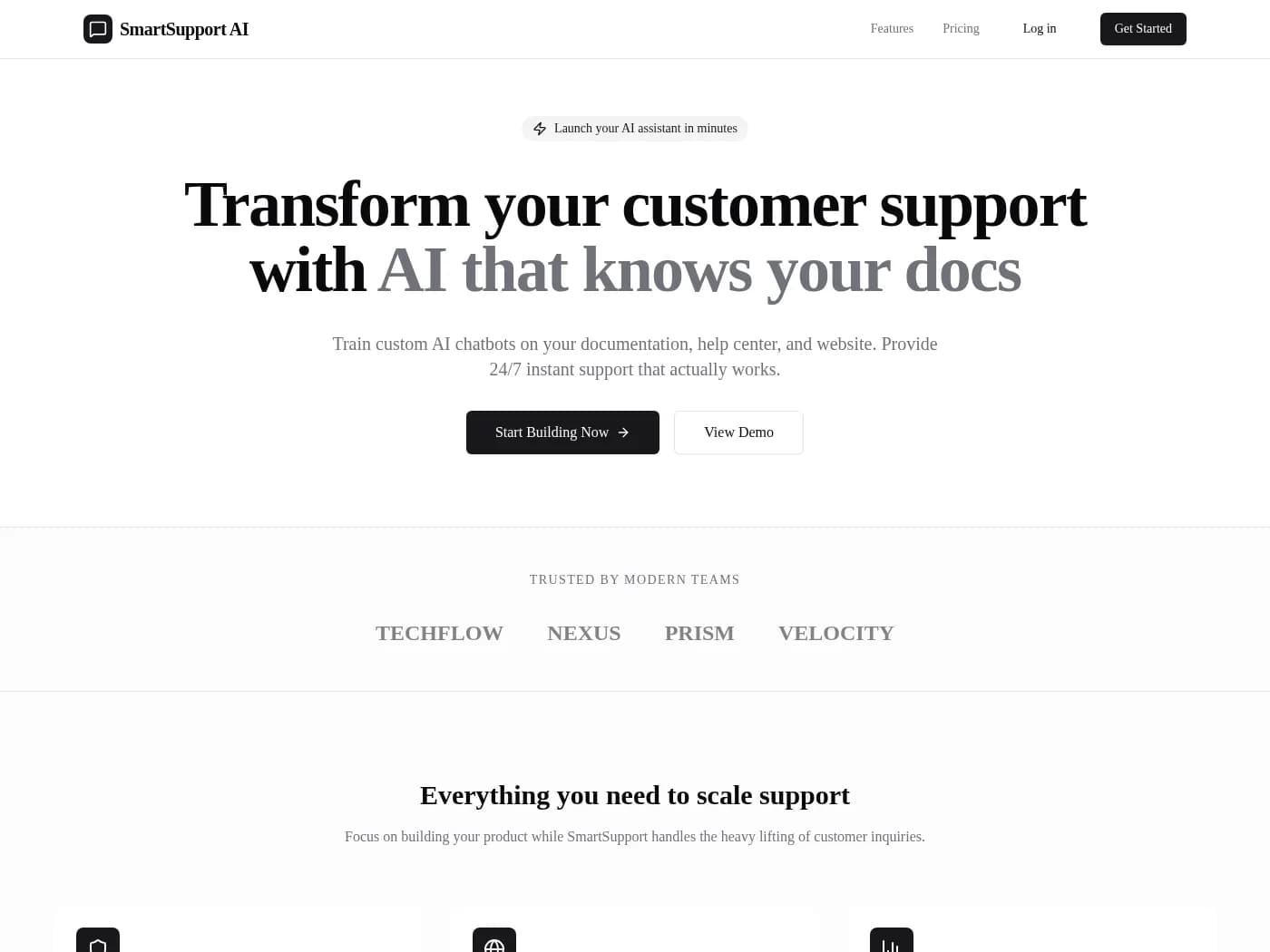 SmartSupport AI Platform