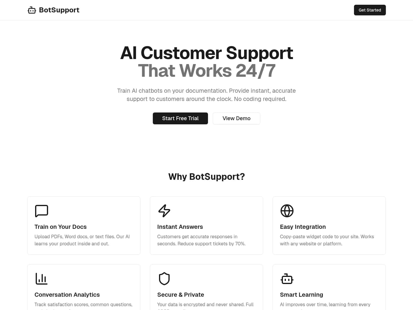 BotSupport Platform