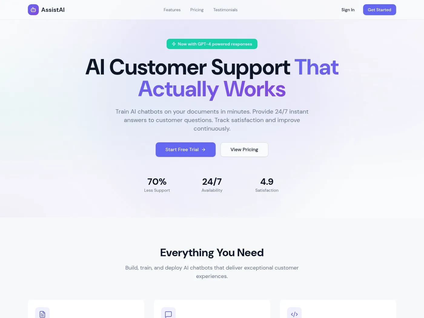 AssistAI Platform