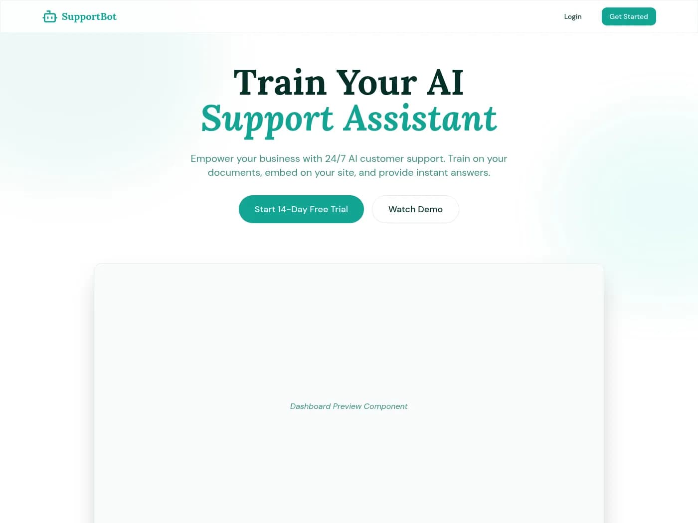 SupportBot Platform