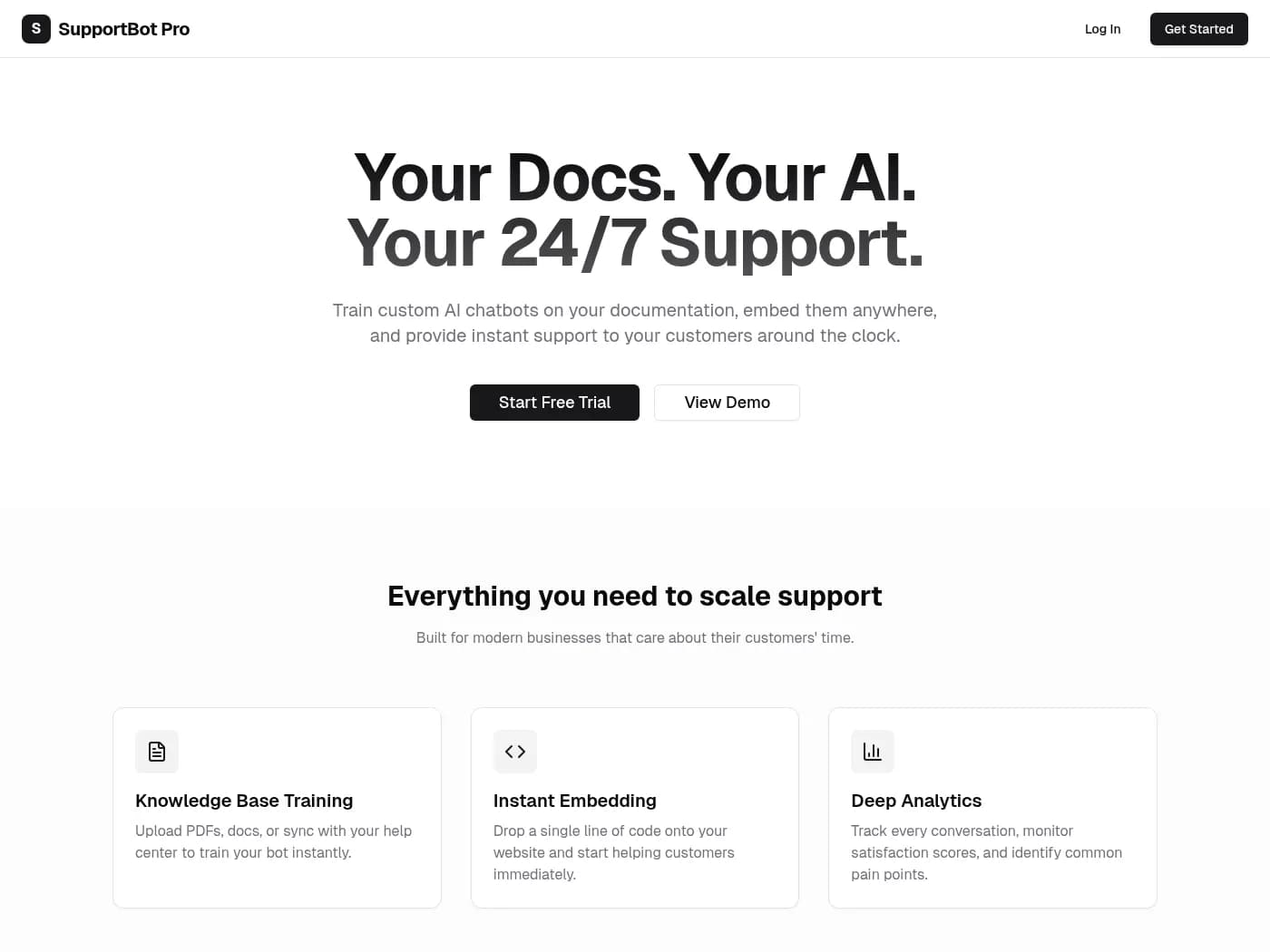 SupportBot Pro