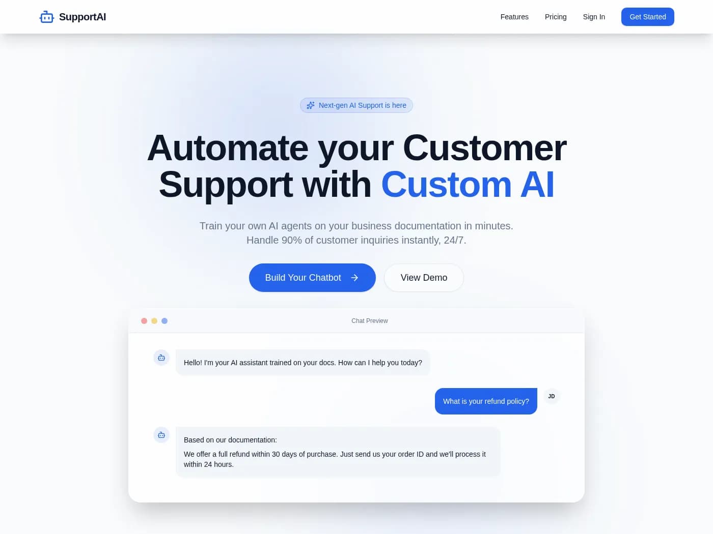 AI Customer Support Suite