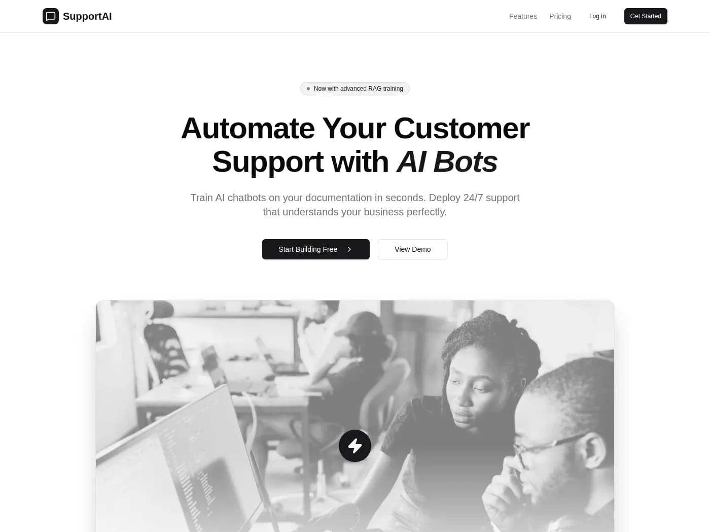 AI Support Bot Platform