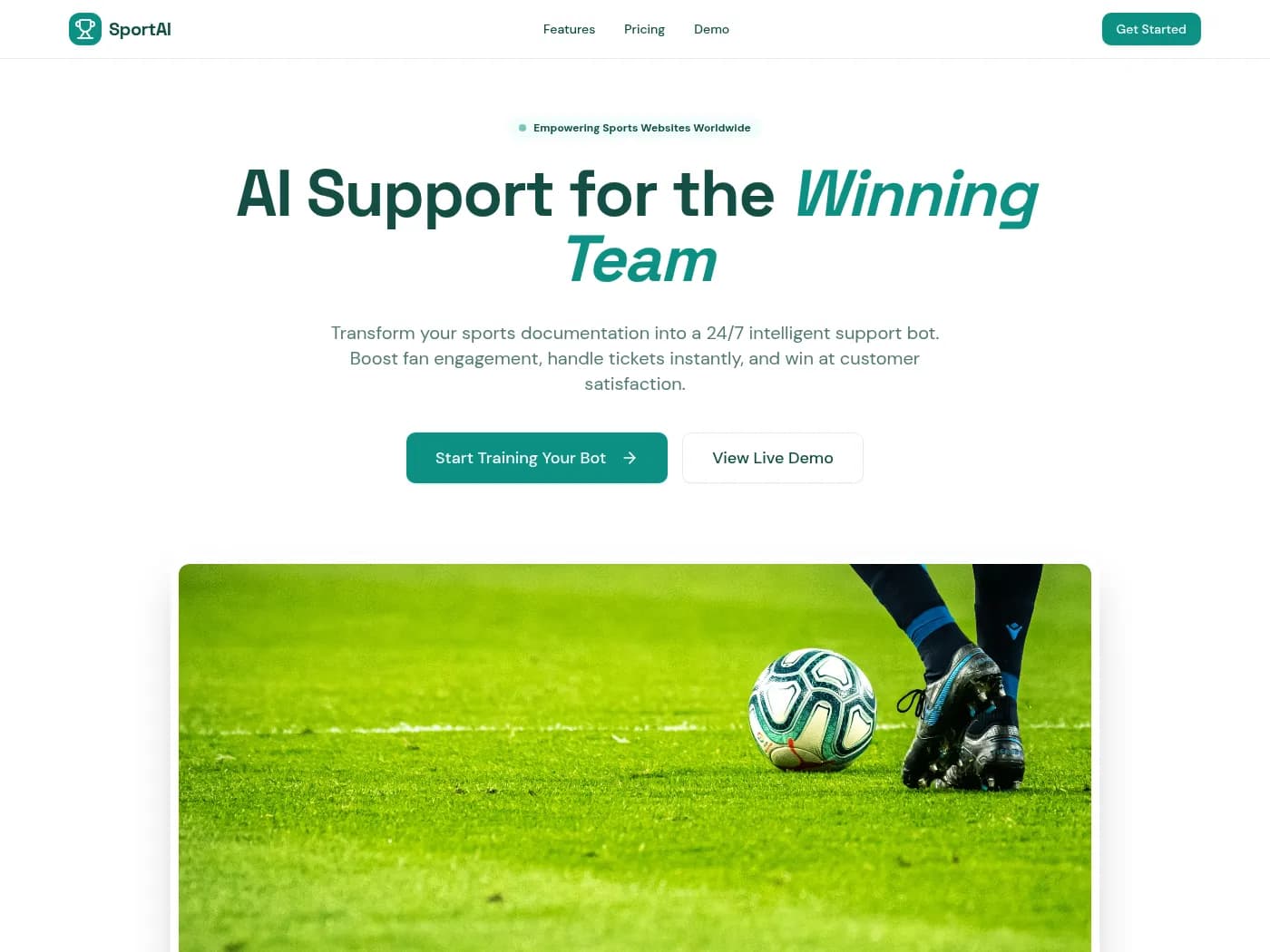 SportAI Support Platform