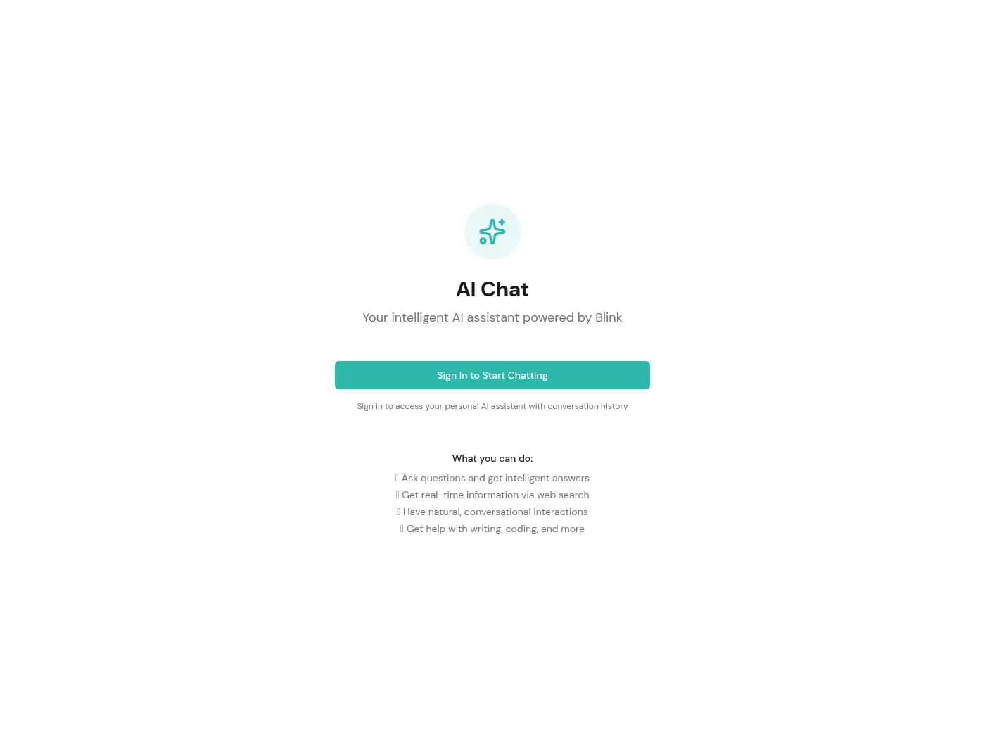 AI Chatbot Agent Site