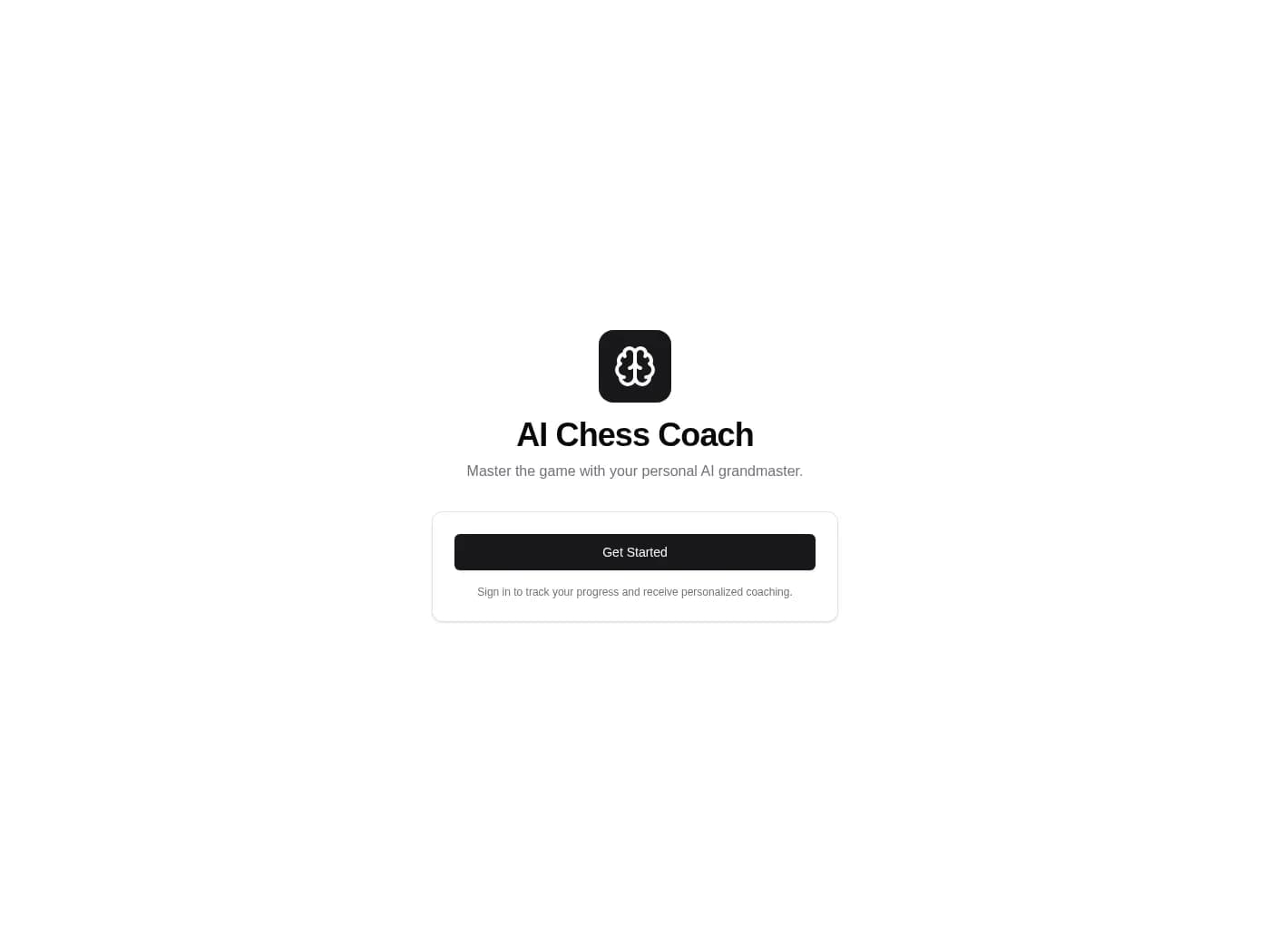 AI Chess Coach