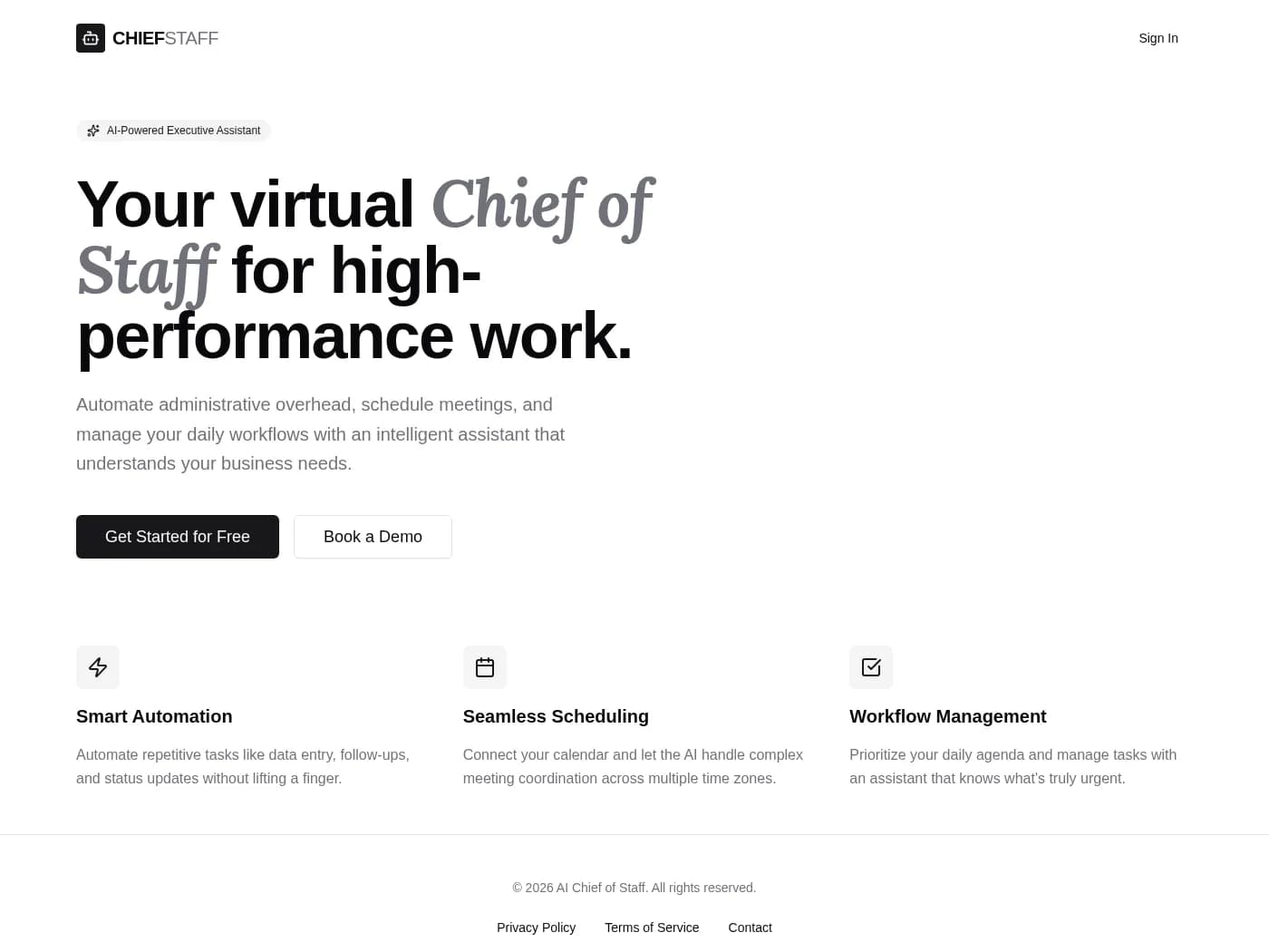 AI Chief of Staff