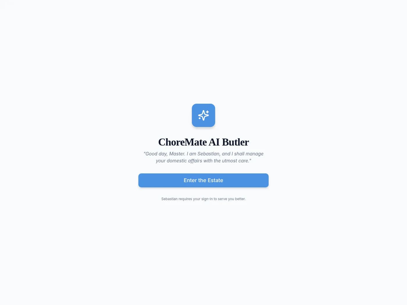 ChoreMate AI Butler